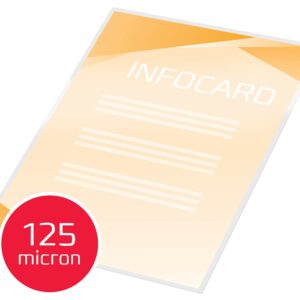 GBC Document Laminating Pouches A7 2X125 Micron Gloss (100 Pack)