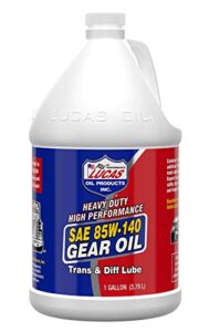 lucas oil lucas 10045 heavy duty 85/140 gear oil - 1 gallon