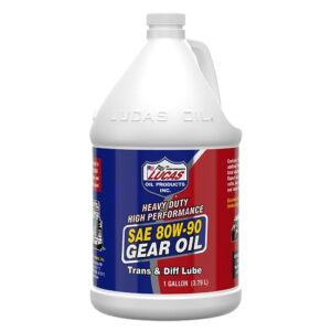 lucas oil 10046 sae 80w-90 heavy duty gear oil - 1 gallon