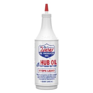 lucas oil 10088 hub oil - 1 quart