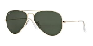 ray-ban - large metal aviator sunglasses rb3025 (arista/g-15 xlt)