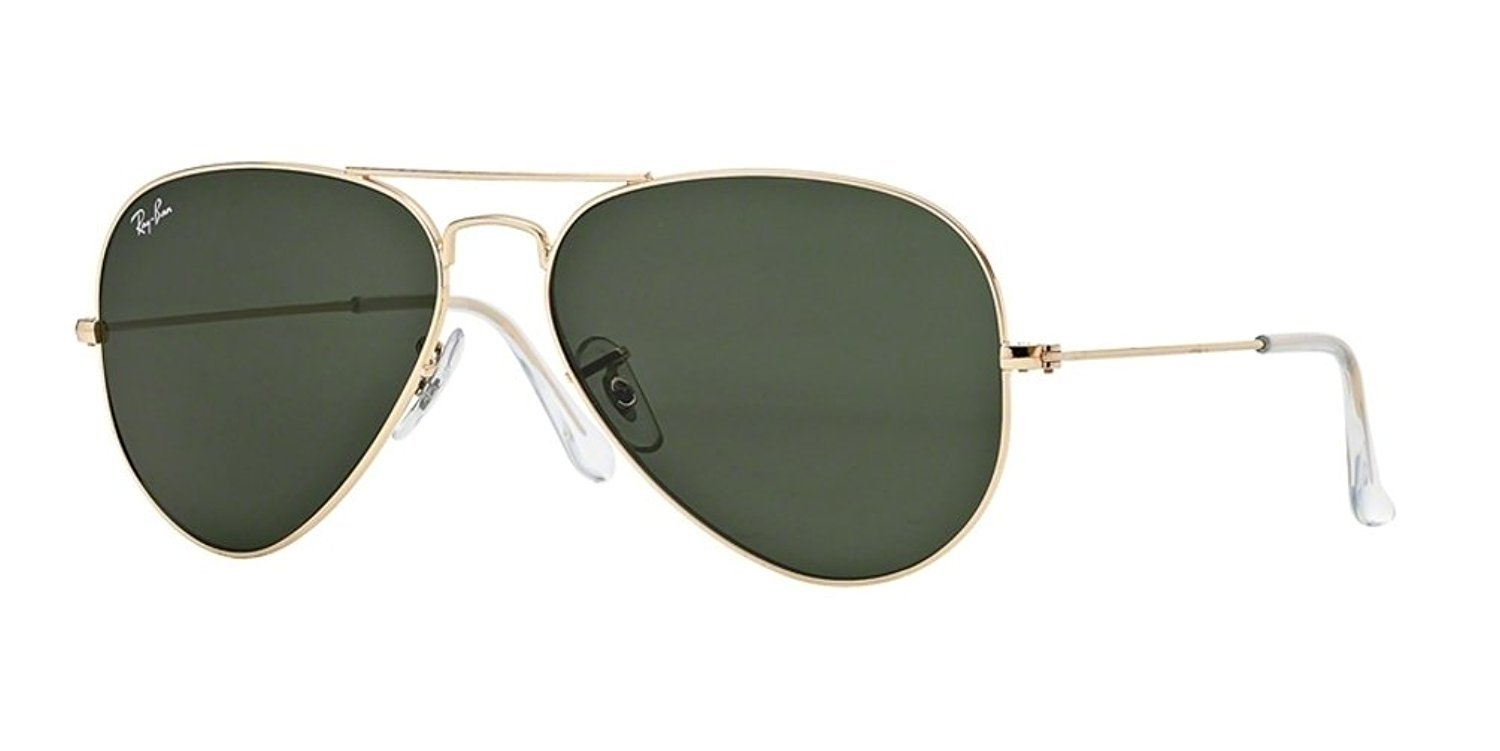 Ray-Ban - Large Metal Aviator Sunglasses RB3025 (Arista/G-15 XLT)