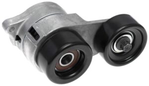 acdelco professional 38332 drive belt tensioner assembly with 2 pulleys