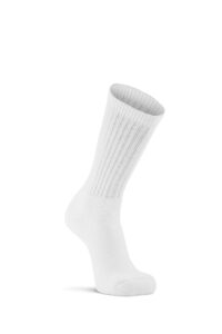 fox river mens wick dry medium-weight sport crew athletic-socks, white, large us