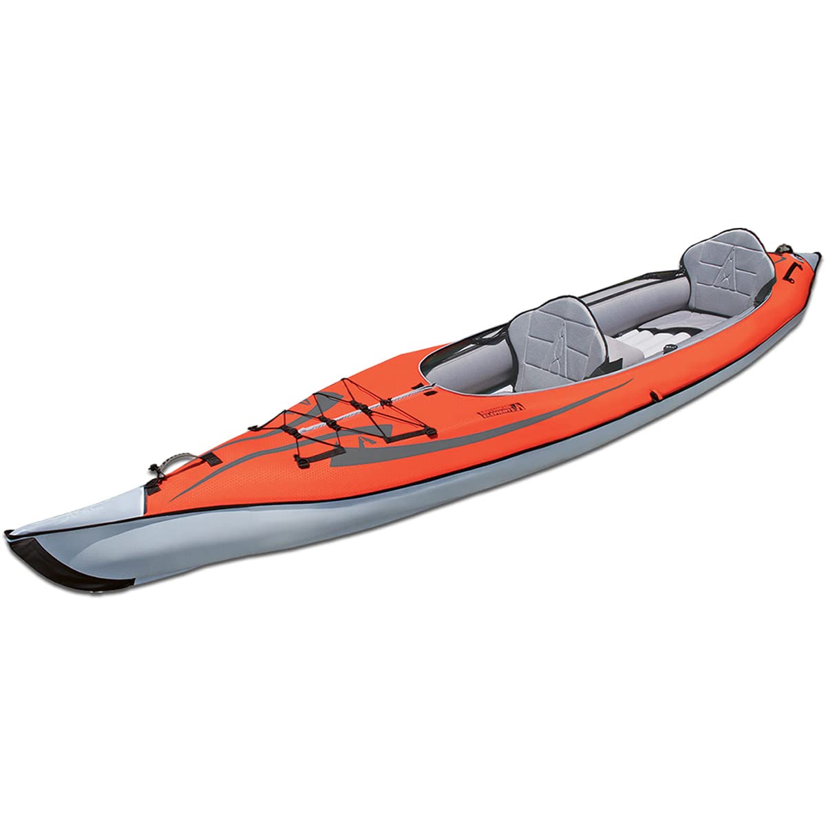 ADVANCED ELEMENTS AE1007-R AdvancedFrame Convertible Inflatable Kayak, 15', Red