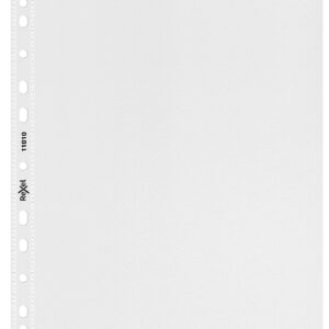 Rexel Superfine Embossed A5 Pockets - Clear, Pack of 20