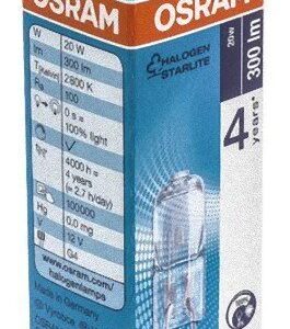 Osram Halostar Starlite 64425 S Halogen Light Bulb 20W 12V