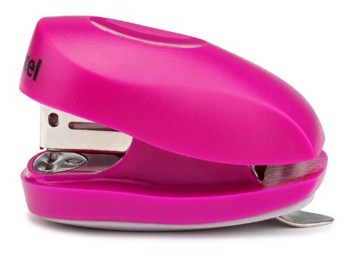 Rexel Buddy Mini Stapler, 10 Sheet Capacity, Fits in a Handbag, includes Staples, Assorted Colours, 2100150, 1 Unit