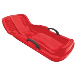 flexible flyer winter heat snow sled. plastic sno slider bobsled, 38 x 18 x 7 inches