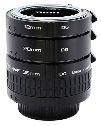 Kenko Auto Extension Tube Set DG for Canon EOS Lenses A-EXTUBEDG-C