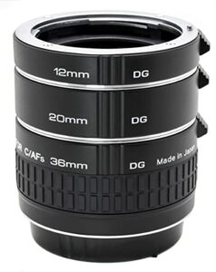 kenko auto extension tube set dg for canon eos lenses a-extubedg-c