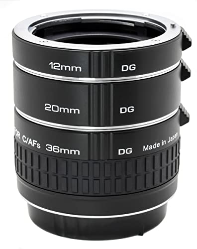 Kenko Auto Extension Tube Set DG for Canon EOS Lenses A-EXTUBEDG-C