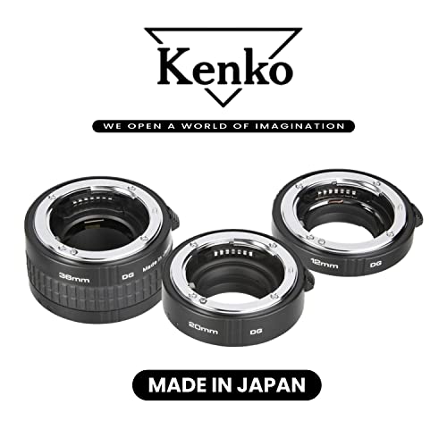 Kenko Auto Extension Tube Set DG for Canon EOS Lenses A-EXTUBEDG-C