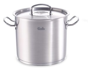 fissler original-profi collection 2019 stainless steel tall stock pot, 9.6 quart