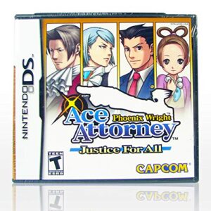 phoenix wright, ace attorney: justice for all - nintendo ds