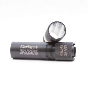 carlsons choke tubes 12 gauge compatible for beretta benelli mobil [ rifled | 0.730 diameter ] blued steel | rifled choke tube | made in usa