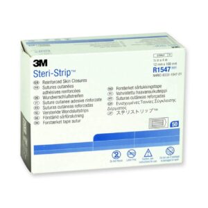 3M Steri-Strip Elastic Skin Closures - 1/2" x 4" - 6 strip envelope - - Box of 50