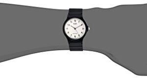 Casio Unisex MQ24-7B Analog Black Resin Strap Casual Watch