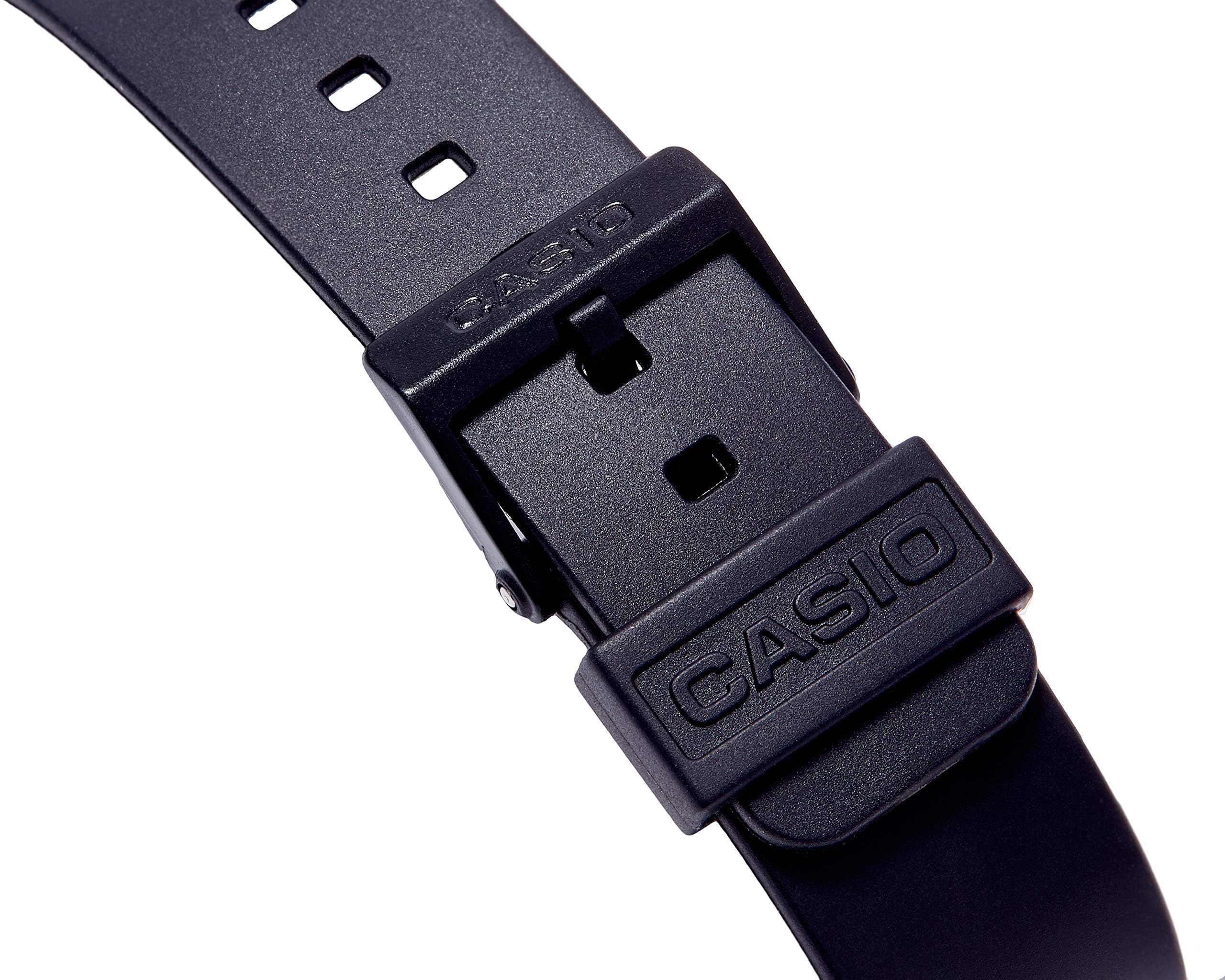 Casio Unisex MQ24-7B Analog Black Resin Strap Casual Watch