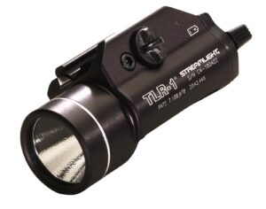 streamlight 69110 tlr-1 300-lumen weapon mounted light with rail locating keys for glock style, 1913 picatinny, s&w 99/tsw, and beretta 90two, black