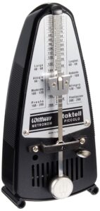 wittner 836 taktell piccolo metronome, black