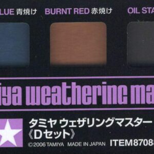 TAMIYA Weathering Master Drybrush Effect Pack D - Paint