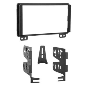 metra 95-5026 double din installation kit for select 2001-up ford, lincoln and mercury vehicles -black