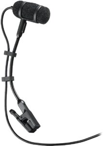 audio-technica pro 35 cardioid condenser clip-on instrument microphone