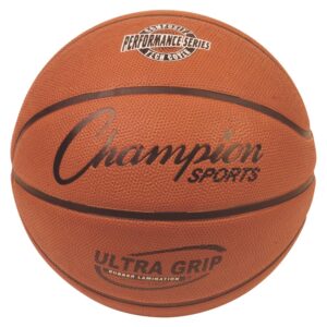 champion sports composite game basketballs, official (size 7 - 29.5")