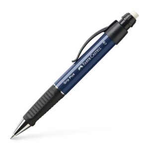 faber-castell grip plus 07 pencil- metallic blue (1 piece)