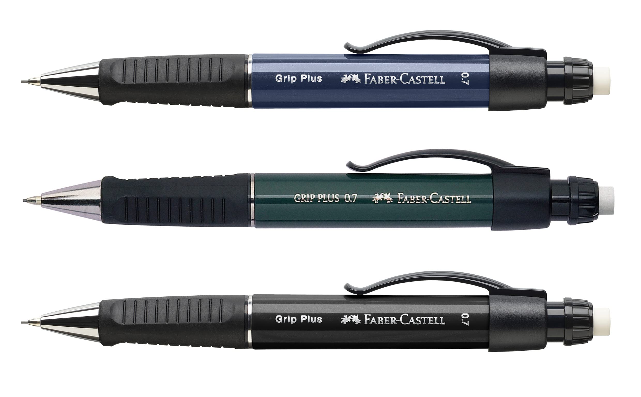 Faber-Castell Grip Plus 07 Pencil- Metallic Blue (1 piece)