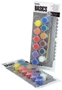 liquitex basics acrylic paint strip set, 5ml