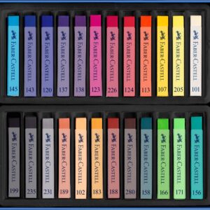 Faber-Castell 128324 Goldfaber Studio Soft Pastel Chalks Pack of 24 Assorted Colours