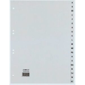 Rexel Ring Binder Polypropylene (Alphabetic Register, DIN A4) – Grey