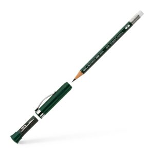 Faber-Castell Perfect Pencil Castell 9000 in Gift Box - #2 Pencil with Built-in Pencil Sharpener and Extender