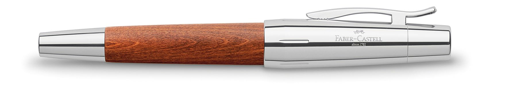 Faber Castell F148200Faber-Castell E-Motion fountain Pen Brown M, Pear wood brown.