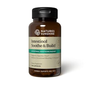 nature's sunshine intestinal soothe and build 100 capsules