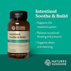 Nature's Sunshine Intestinal Soothe and Build 100 Capsules