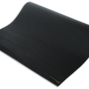 Black Extra Thick Yoga and Pilates Mat