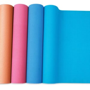 Black Extra Thick Yoga and Pilates Mat