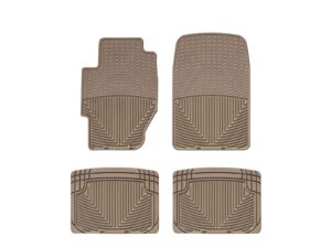 weathertech all-weather floor mats for rl, vigor, integra, rsx, prelude, cl - 1st & 2nd row (w34tn-w20tn), tan