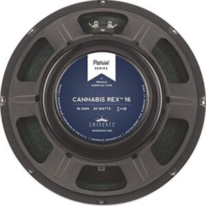 eminence cannabisrex16 12-inch lead/rhythm guitar speakers