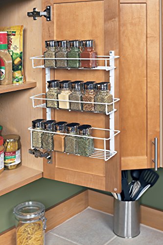 ClosetMaid Kitchen Spice Rack, White