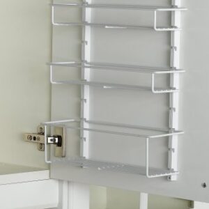 ClosetMaid Kitchen Spice Rack, White