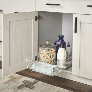 ClosetMaid 53052 14-Inch Wide Cabinet Organizer, White