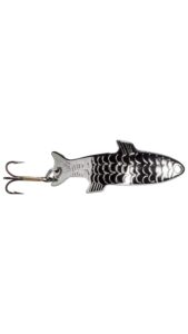 acme phoebe spinning fishing lure, silver, 1/4 oz.