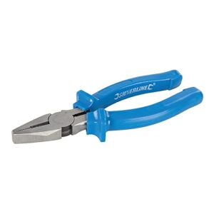 silverline 868648 combination pliers 160mm (6¼") length 20mm jaw capacity