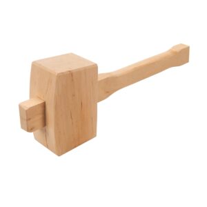 silverline wooden mallet 115mm face (273206)