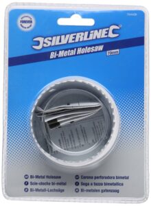 silverline 704409 bi-metal holesaw 70 mm