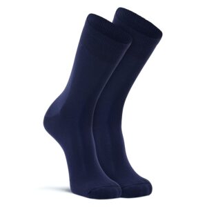 fox river standard wick dry auras ultra-lightweight liner crew socks, dark navy, small